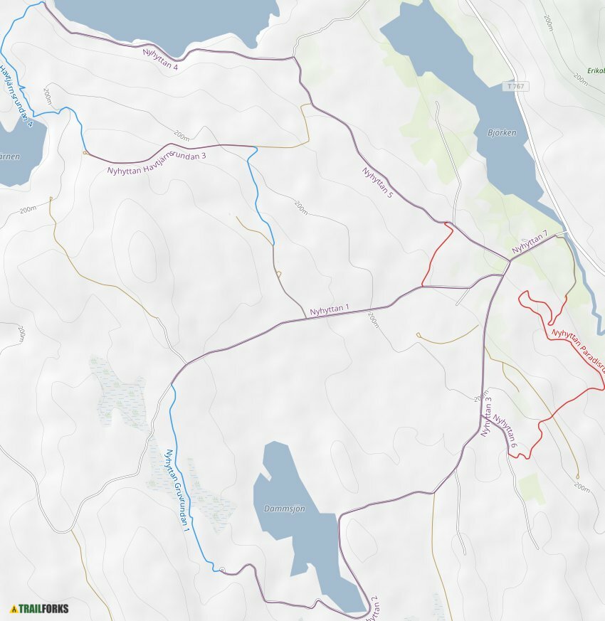 Nyhyttan, Nora Mountain Biking Trails | Trailforks