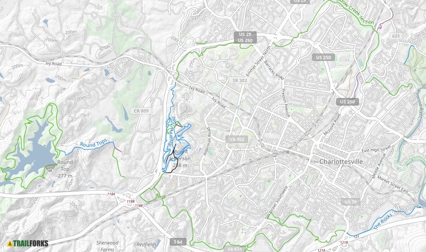Observatory Hill, Charlottesville Mountain Biking Trails | Trailforks