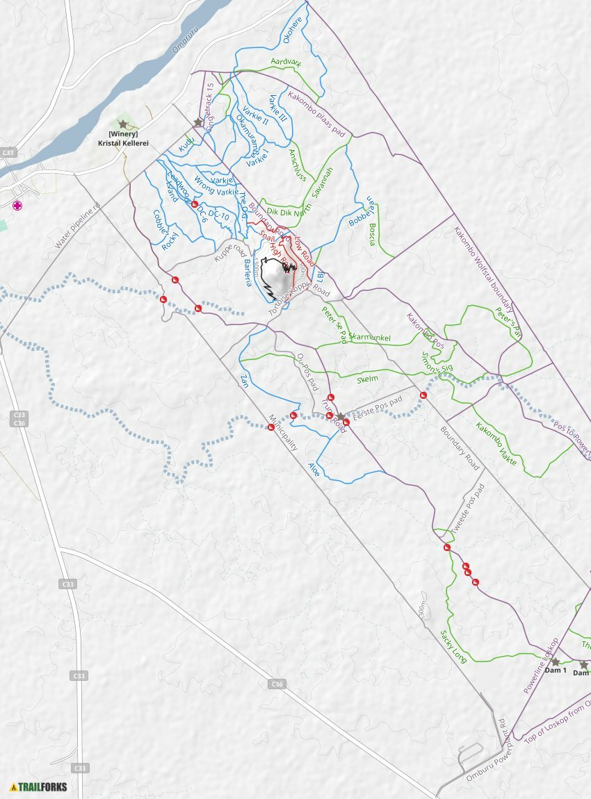 Omaruru, Namibia Mountain Biking Trails | Trailforks