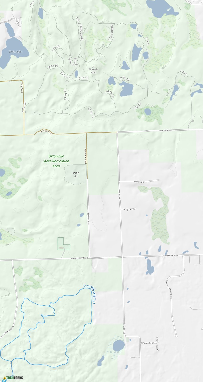 Ortonville State Recreation Area Mountain Biking Trails | Trailforks