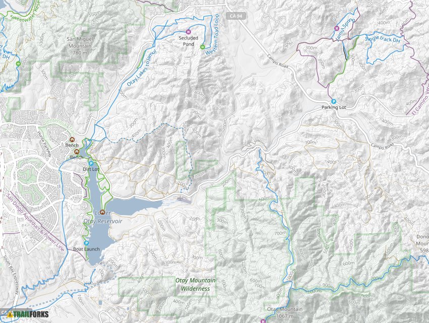 Otay Reservoir Mountain Biking Trails | Trailforks