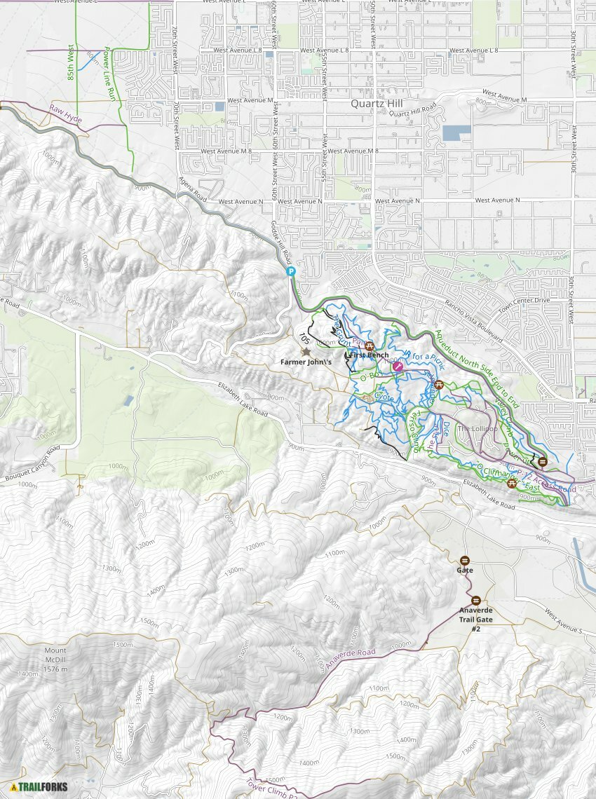 Palmdale, California Mountain Biking Trails | Trailforks