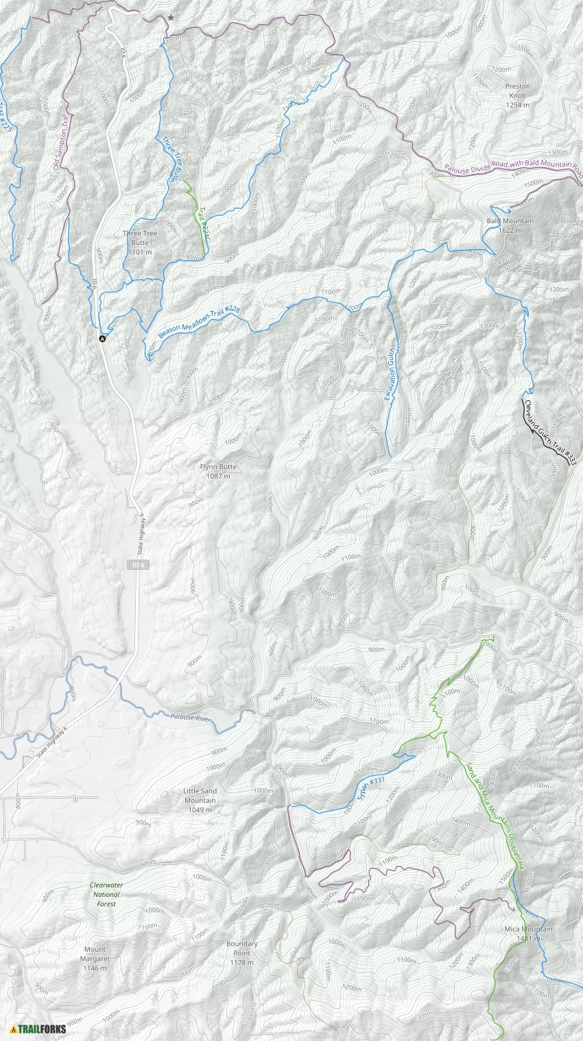 Palouse Divide Mountain Biking Trails | Trailforks