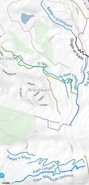 STF Eden / Paradyskloof Mountain Biking Trails | Trailforks