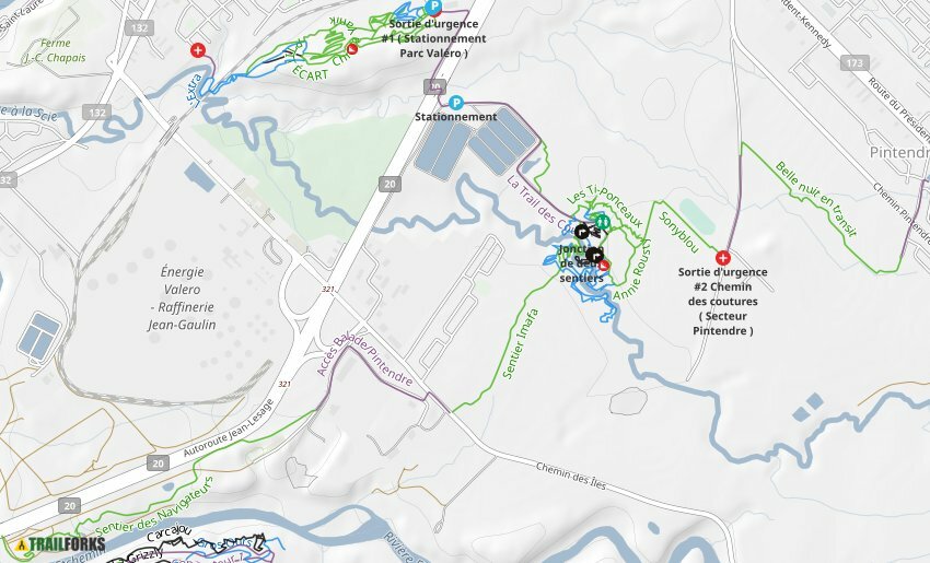 Parc Les Écarts Valéro Mountain Biking Trails | Trailforks