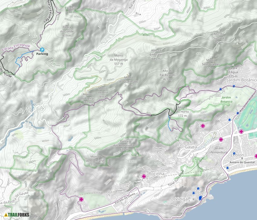 Parque Nacional da Tijuca, Rio De Janeiro Mountain Biking Trails ...