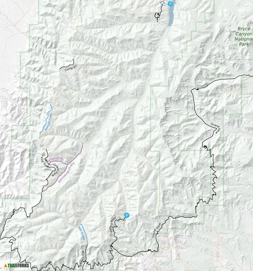 Paunsaugunt Plateau Mountain Biking Trails | Trailforks