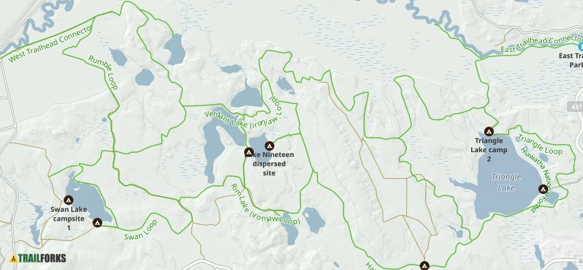 Pine Marten, Munising Mountain Biking Trails | Trailforks
