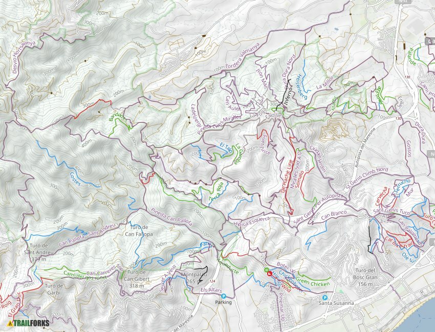 Pineda de Mar, Spain Mountain Biking Trails | Trailforks