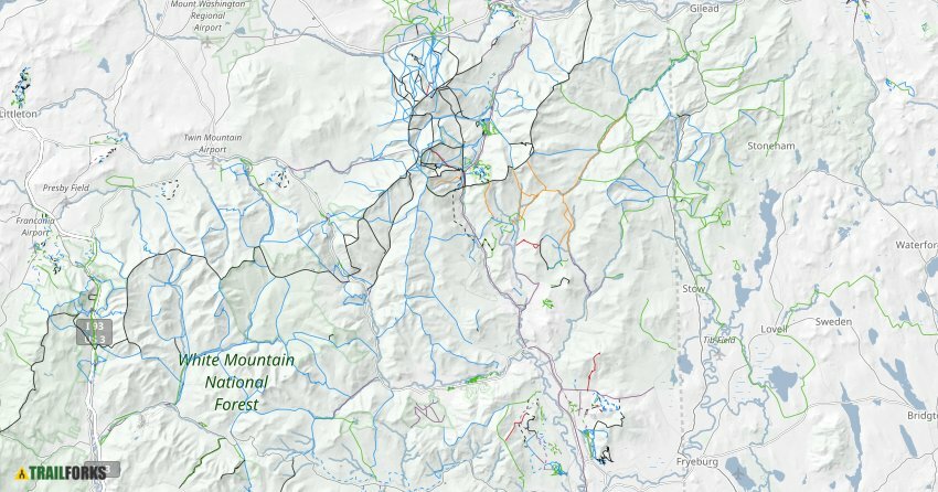Pinkham Notch, New Hampshire Mountain Biking Trails | Trailforks