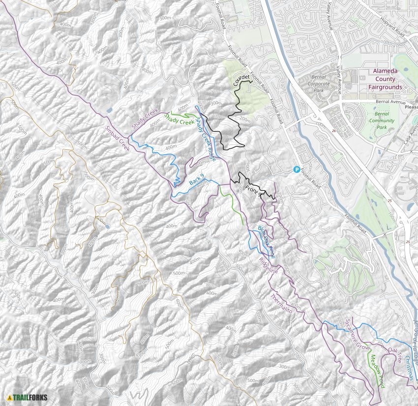 Pleasanton Ridge Mountain Biking Trails | Trailforks
