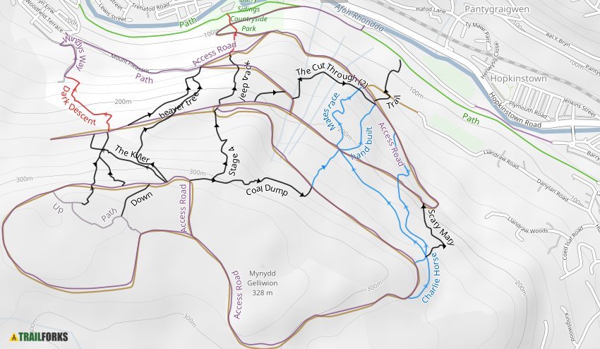 Pontypridd, United Kingdom Mountain Biking Trails | Trailforks