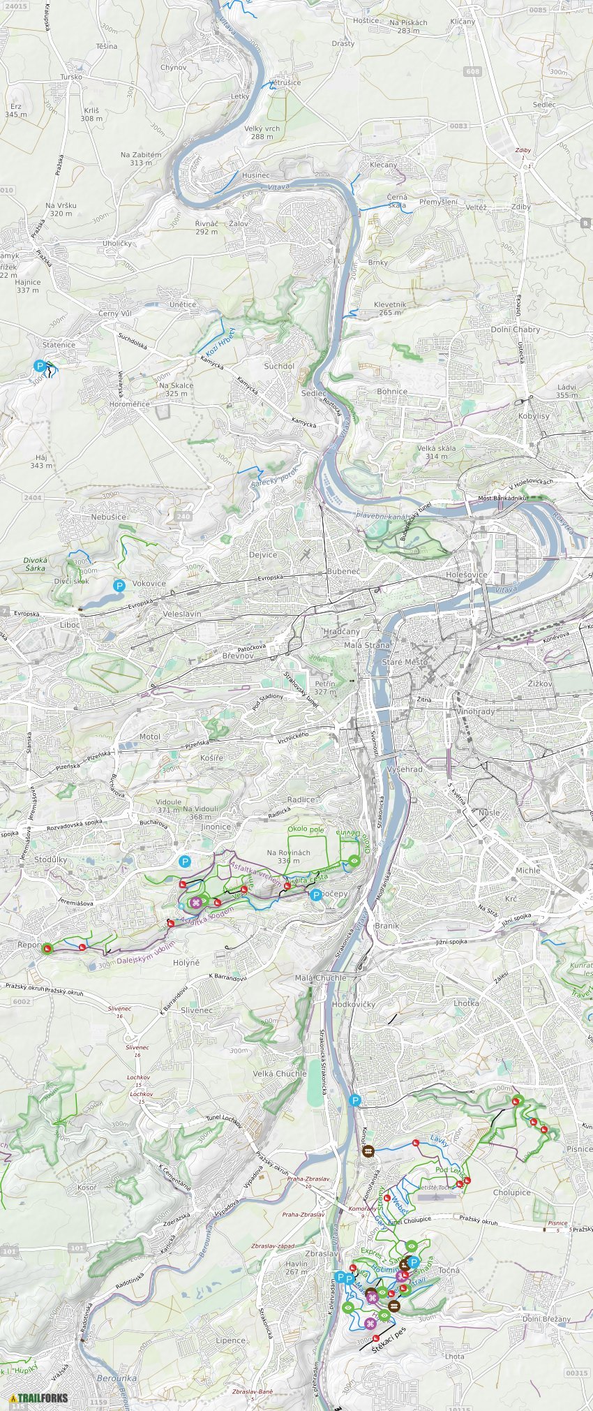 Praha, Czech Republic Mountain Biking Trails | Trailforks