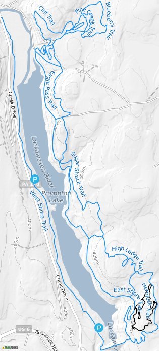 Prompton State Park Mountain Biking Trails | Trailforks
