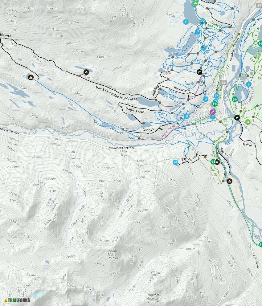 Pyramid Bench Mountain Biking Trails | Trailforks