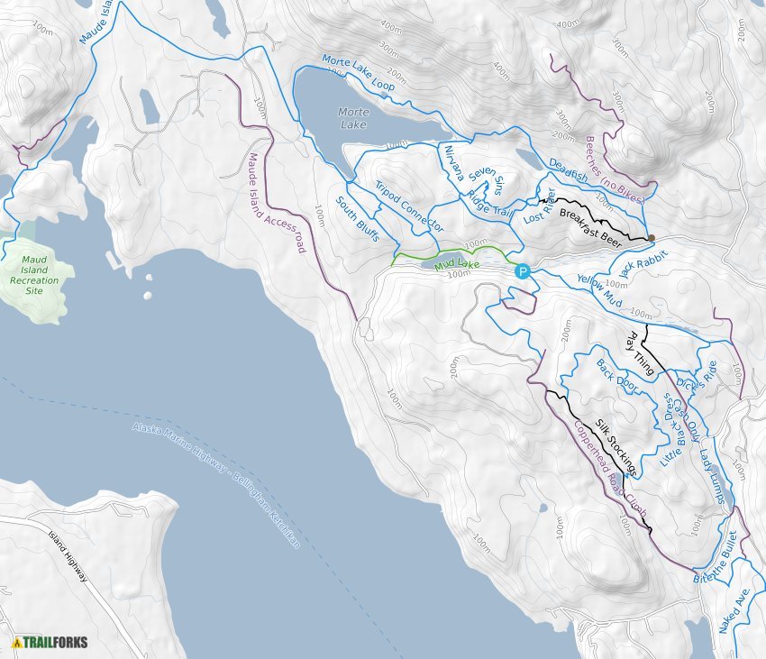 Quadra Island North Mountain Biking Trails | Trailforks