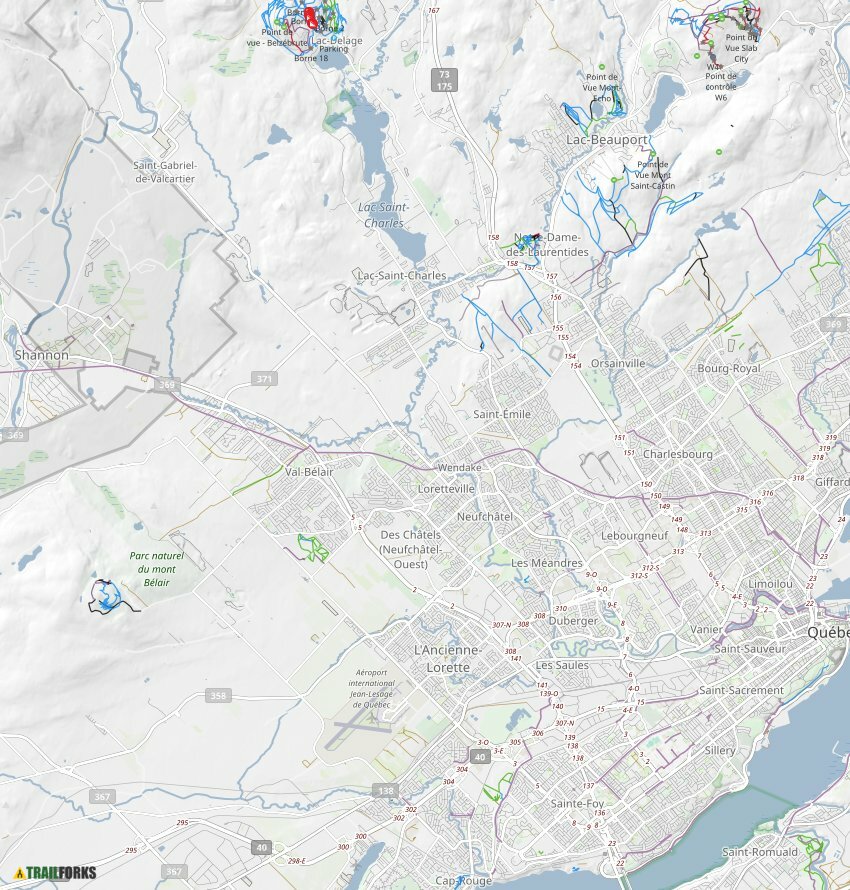 Québec City, Quebec Mountain Biking Trails | Trailforks