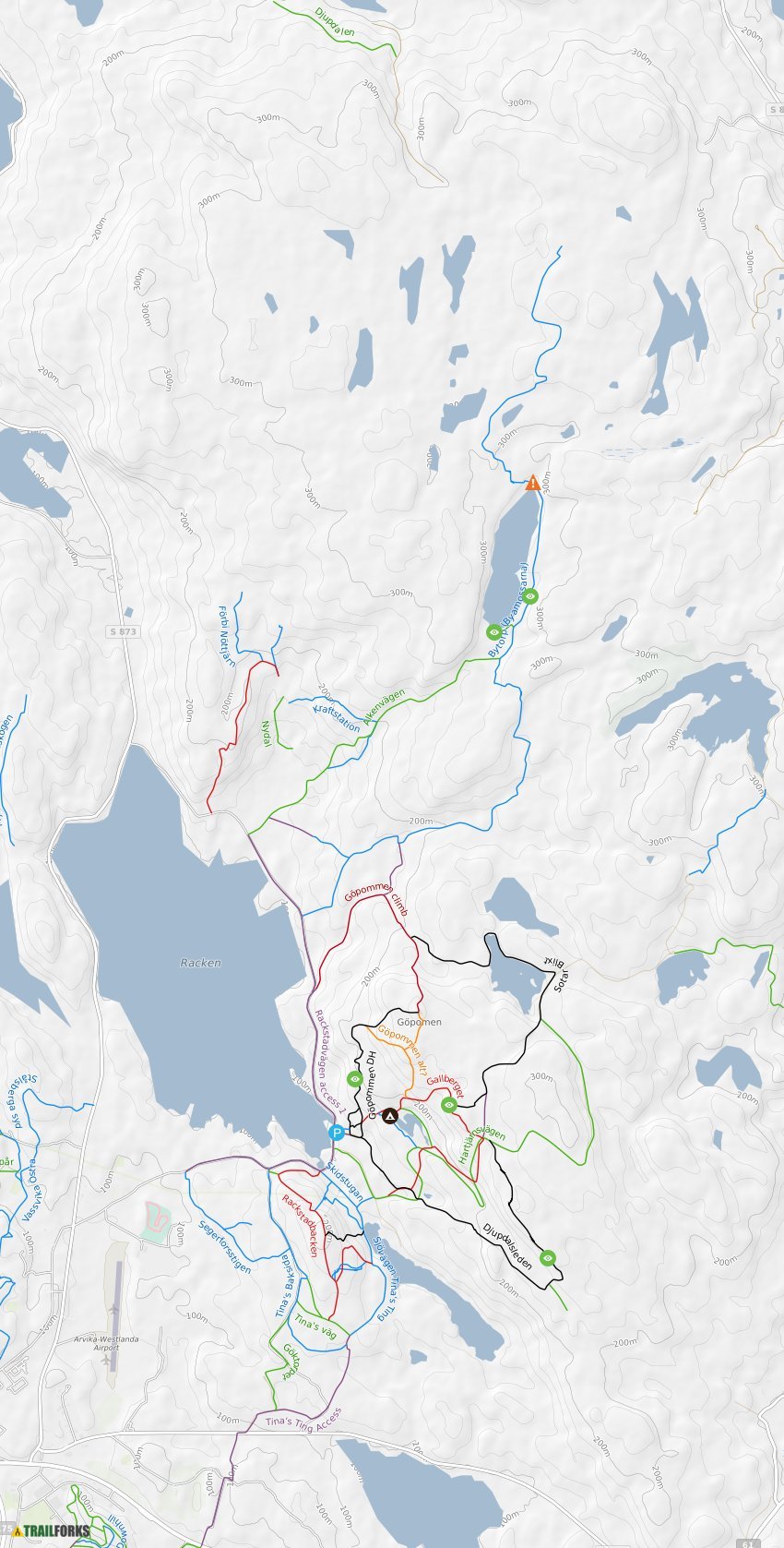 Rackstadberget, Arvika Mountain Biking Trails | Trailforks