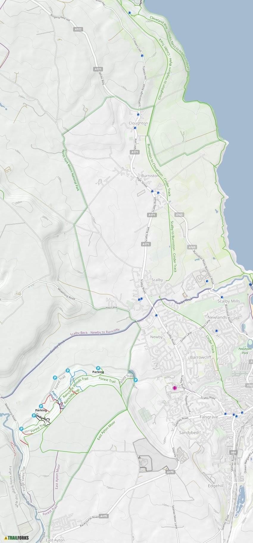 Raincliffe Woods, Scarborough Mountain Biking Trails | Trailforks