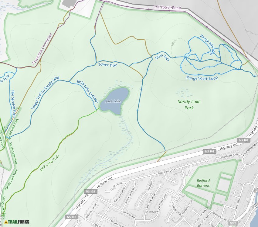 Range Trails Mountain Biking Trails | Trailforks