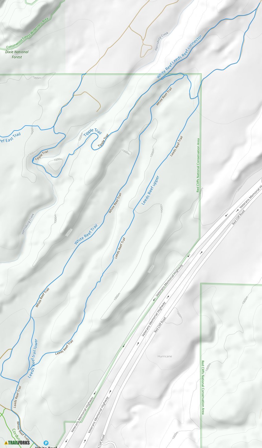 Red Cliffs BLM National Conservation Area, Hurricane Mountain Biking ...