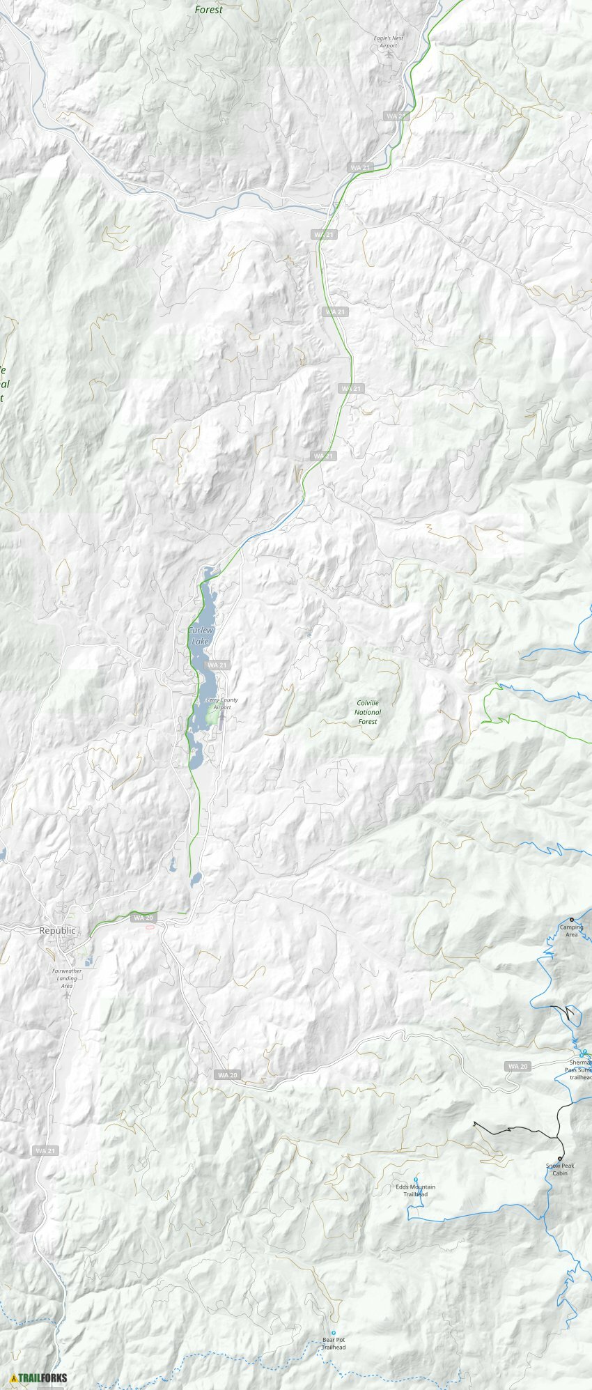 Republic, Washington Mountain Biking Trails | Trailforks