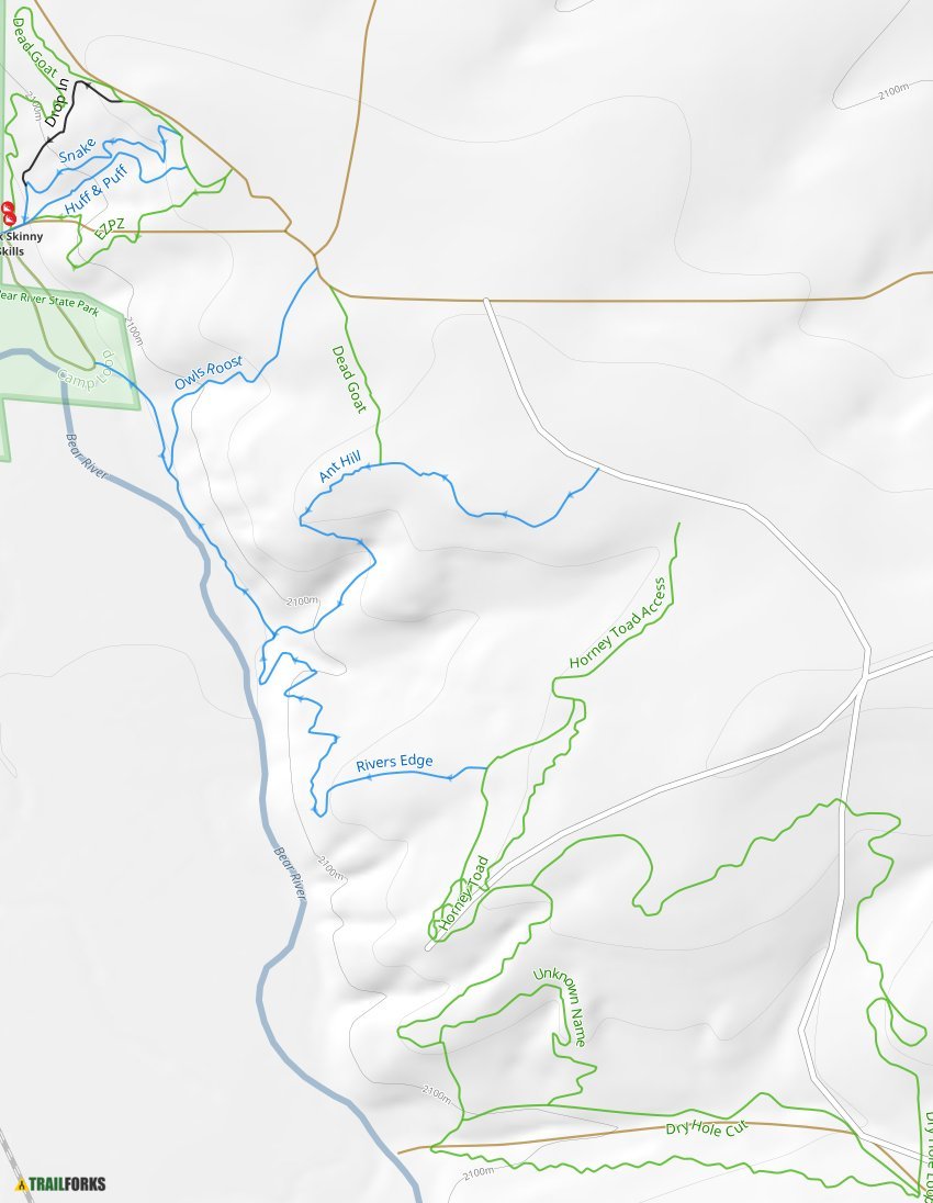 Rio Oso, Evanston Mountain Biking Trails | Trailforks
