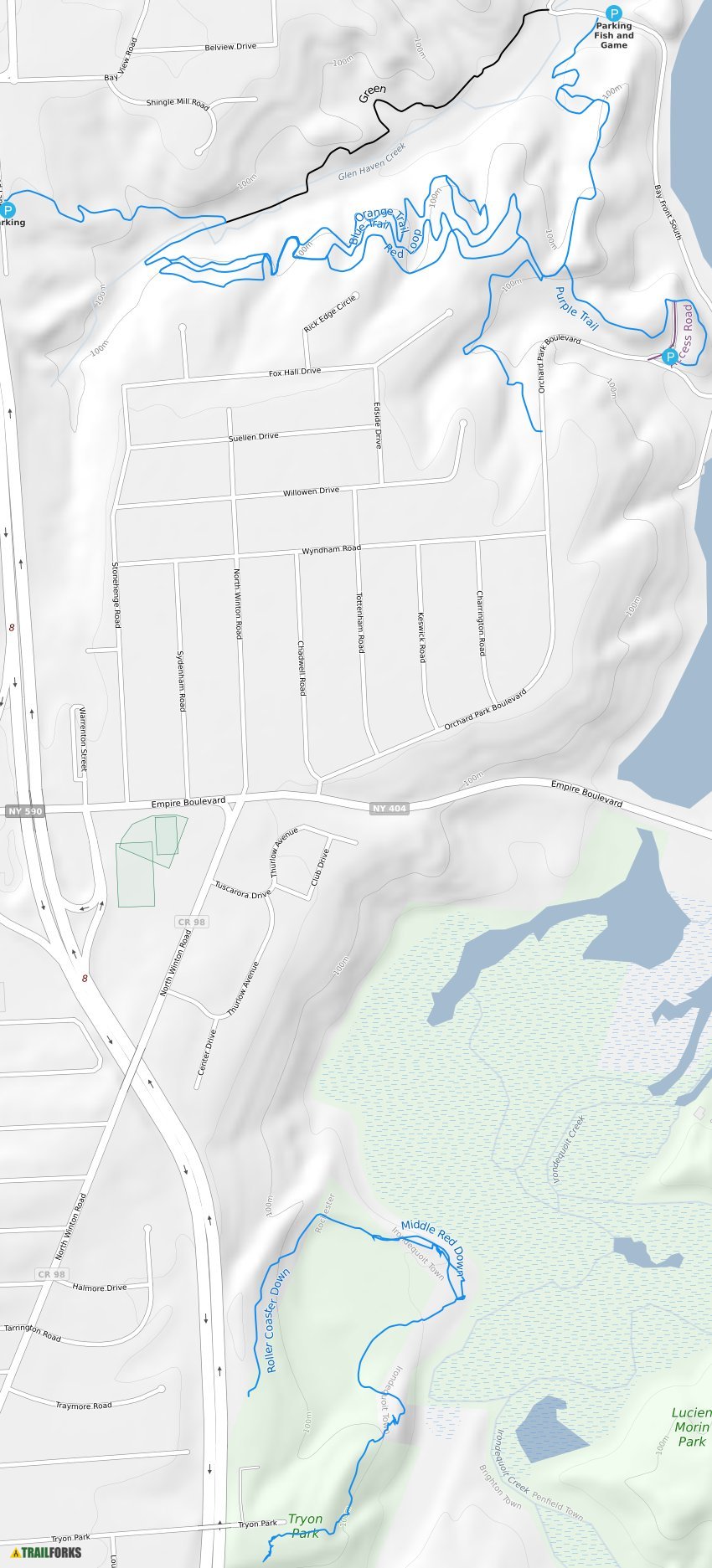 Rochester, New York Mountain Biking Trails | Trailforks