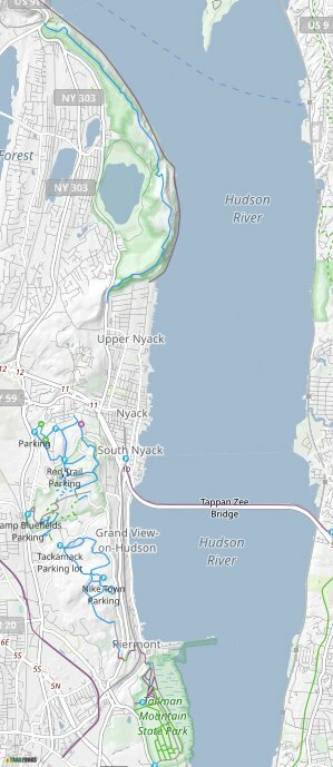 Rockland County Trails and Paths Mountain Biking Trails | Trailforks