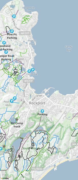 Rockport, Massachusetts Mountain Biking Trails | Trailforks