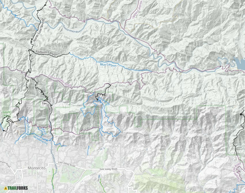 Montecito Foothills Mountain Biking Trails | Trailforks