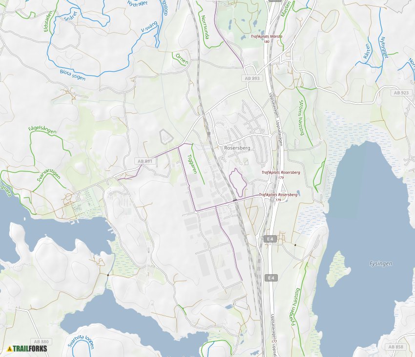 Rosersberg, Sigtuna Mountain Biking Trails | Trailforks