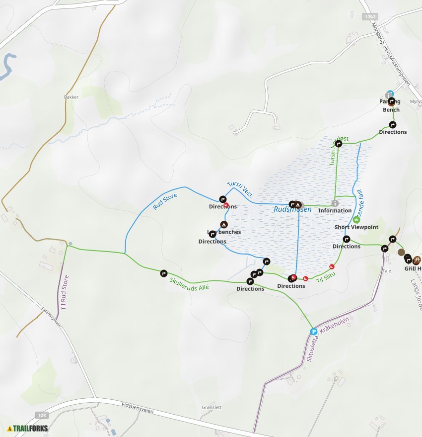 Rudsmosen, Askim Mountain Biking Trails | Trailforks