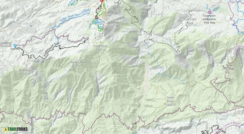 Running Springs, California Mountain Biking Trails | Trailforks