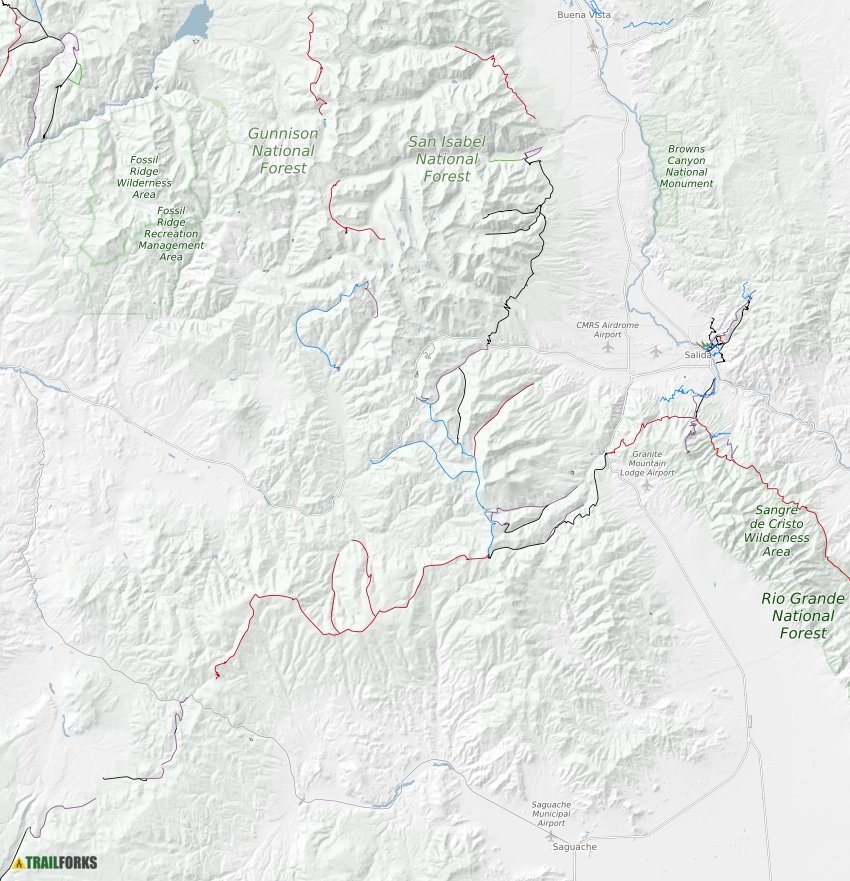 Salida, Colorado Mountain Biking Trails | Trailforks