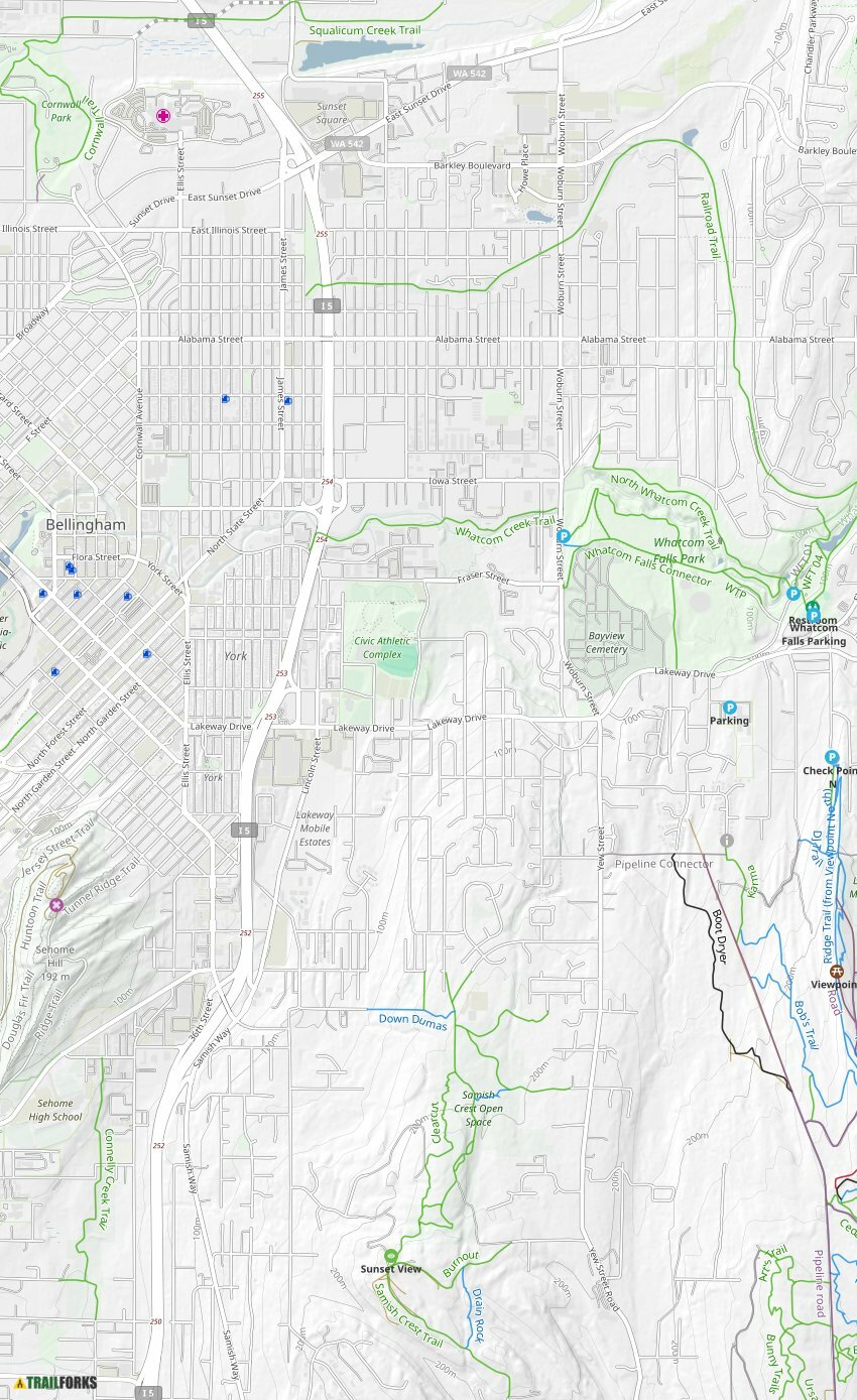 Samish Crest Open Space, Bellingham Mountain Biking Trails | Trailforks