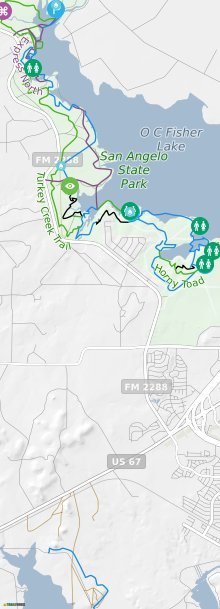 Google Map San Angelo