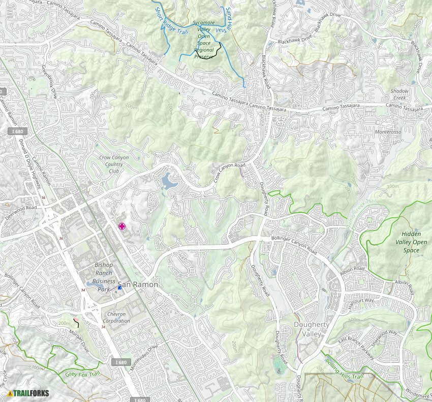 San Ramon, California Mountain Biking Trails | Trailforks