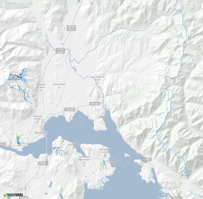 Sandpoint, Idaho Mountain Biking Trails | Trailforks