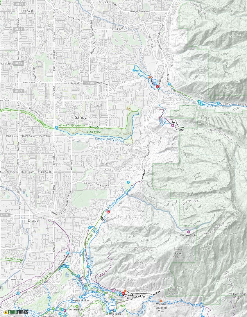 Sandy, Utah Mountain Biking Trails | Trailforks