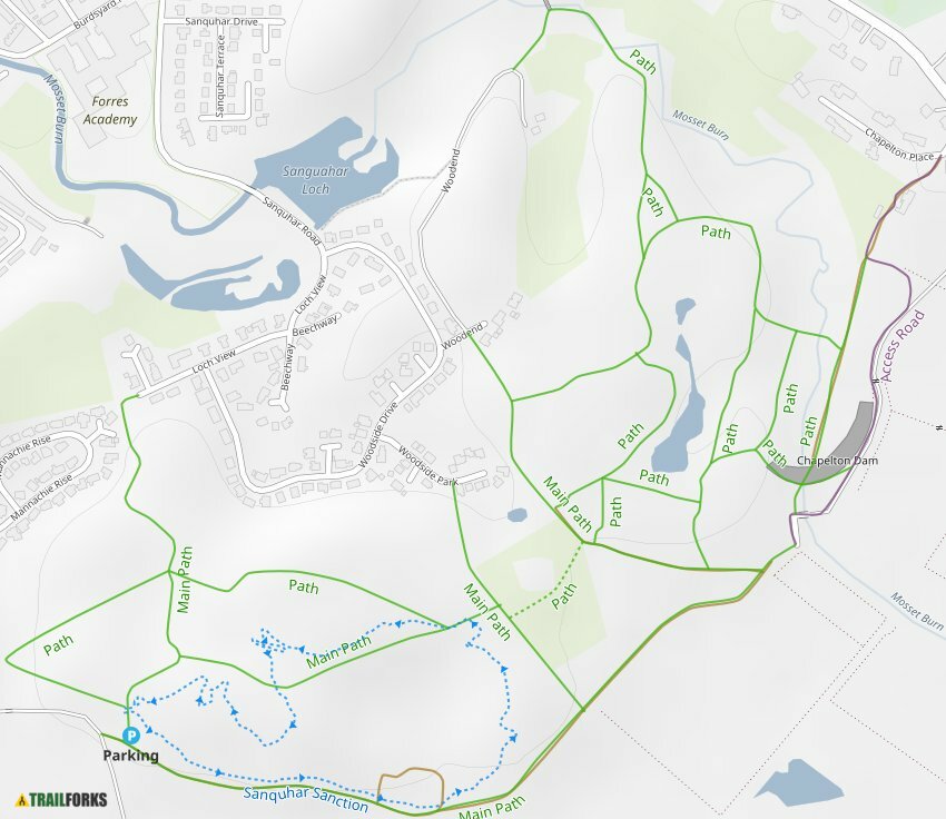 Sanquhar Woodlands Mountain Biking Trails | Trailforks