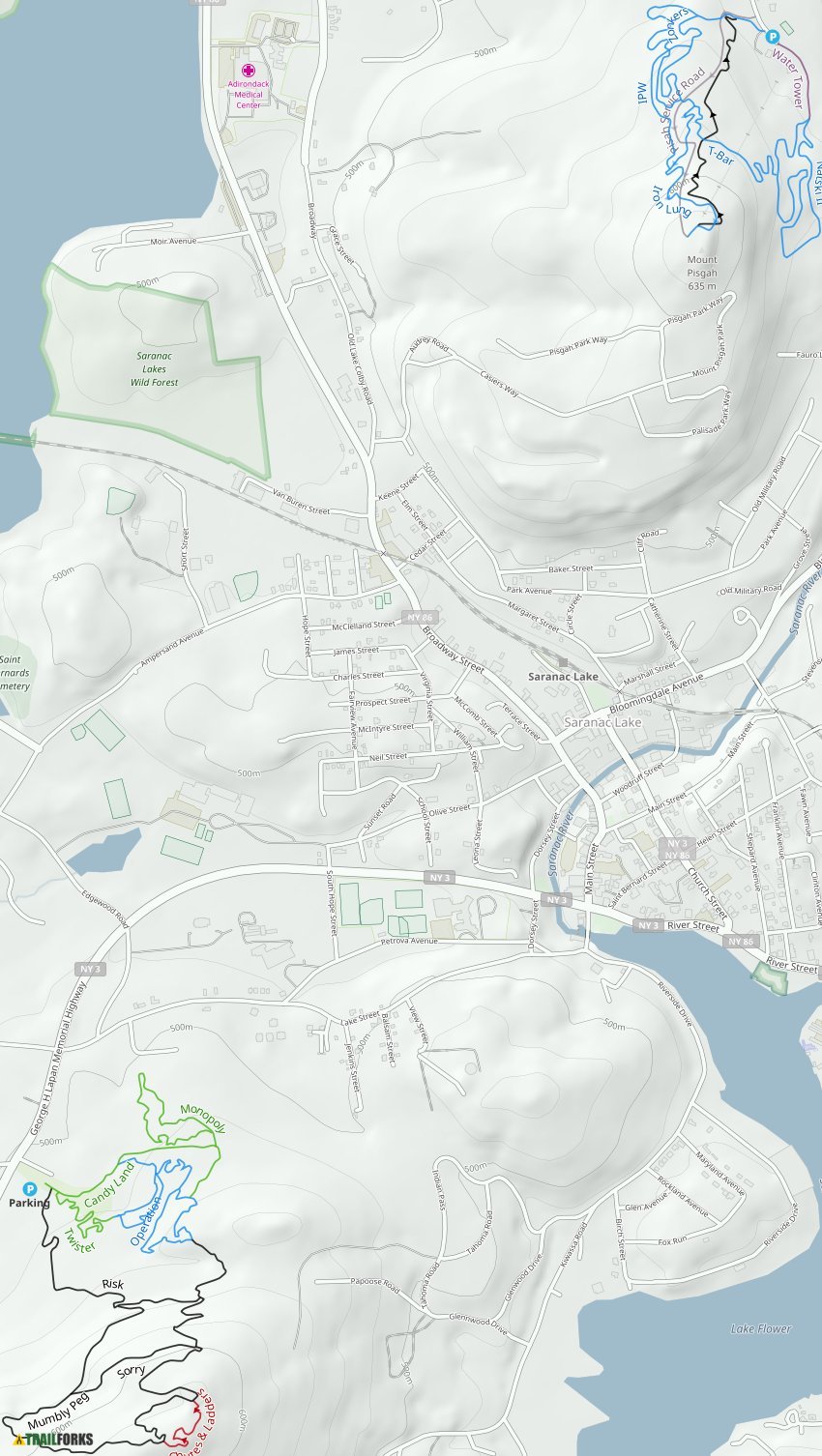 Saranac Lake, New York Mountain Biking Trails | Trailforks