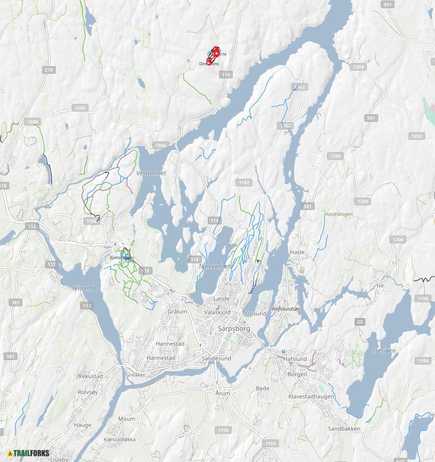 Sarpsborg, Norway Mountain Biking Trails | Trailforks