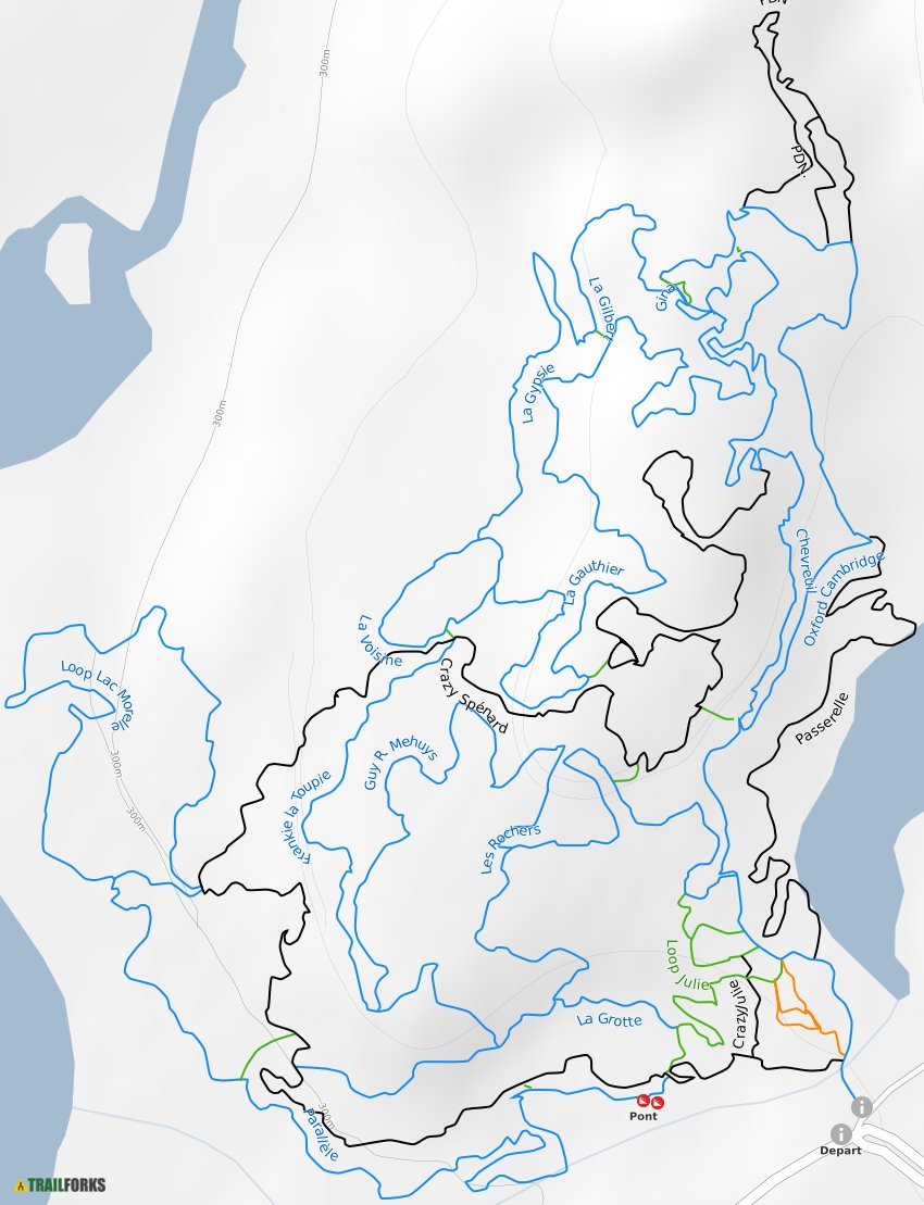 Sentiers du Lac Quévillon, Sainte-Adèle Mountain Biking Trails | Trailforks