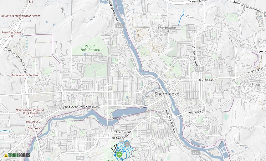 Sherbrooke, Quebec Mountain Biking Trails | Trailforks