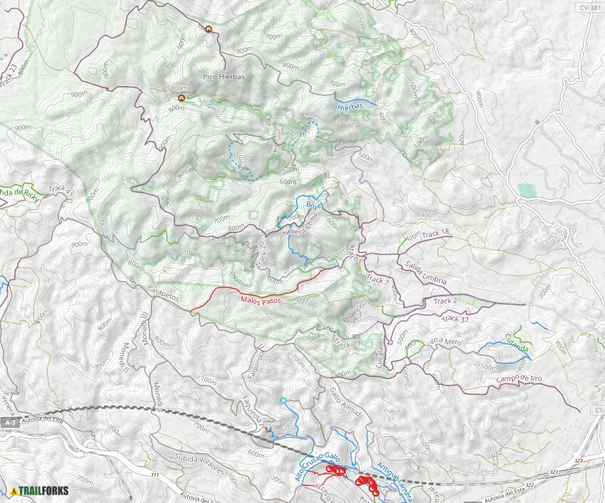 Sierra de Chiva, Valencia Mountain Biking Trails | Trailforks