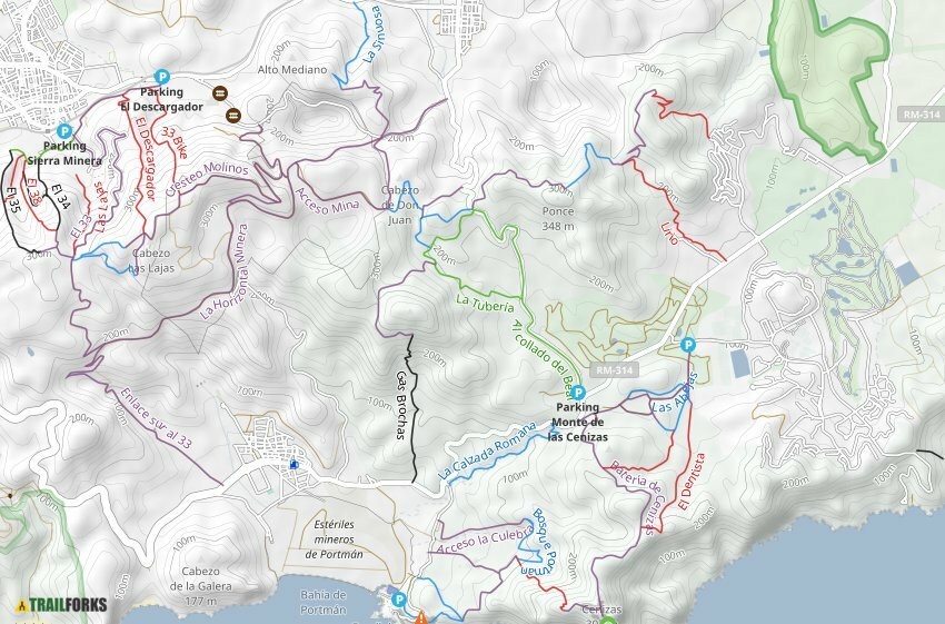 Sierra Minera, Cartagena Mountain Biking Trails | Trailforks