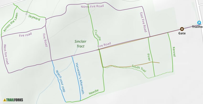 Simcoe County Forest - Sinclair Tract Mountain Biking Trails | Trailforks