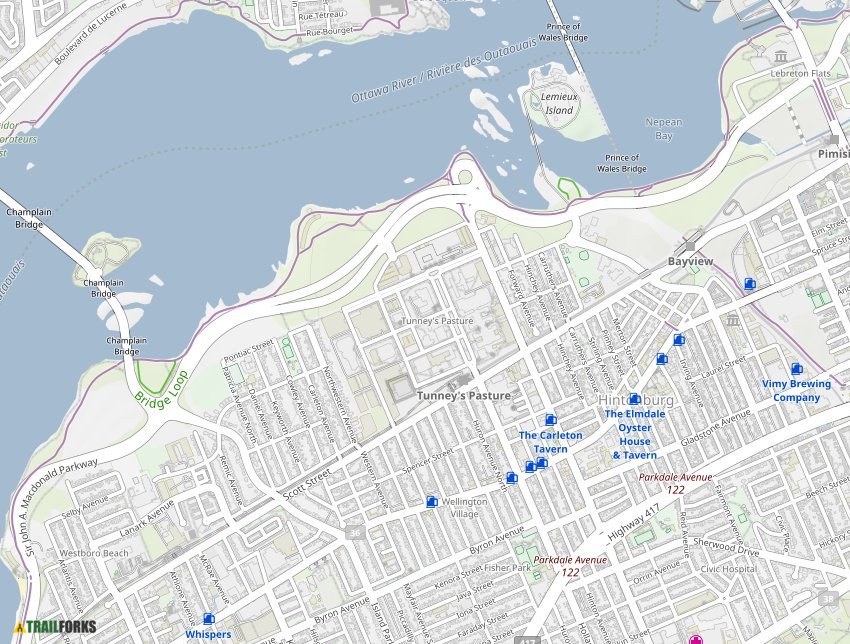 Kichi Sibi Winter Trail Skiing Trails | Trailforks