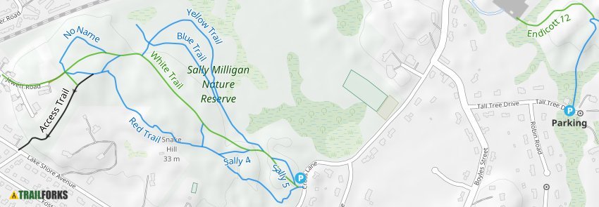 Snake Hill / Sally Milligan Nature Reserve Mountain Biking Trails ...